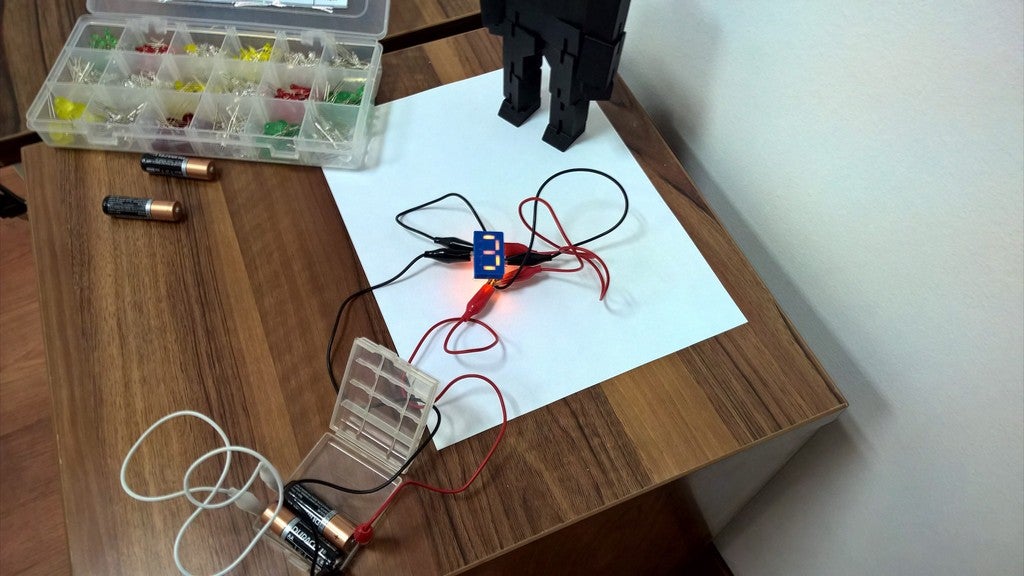 Customizable 7-segment display module by eried | Download free STL ...