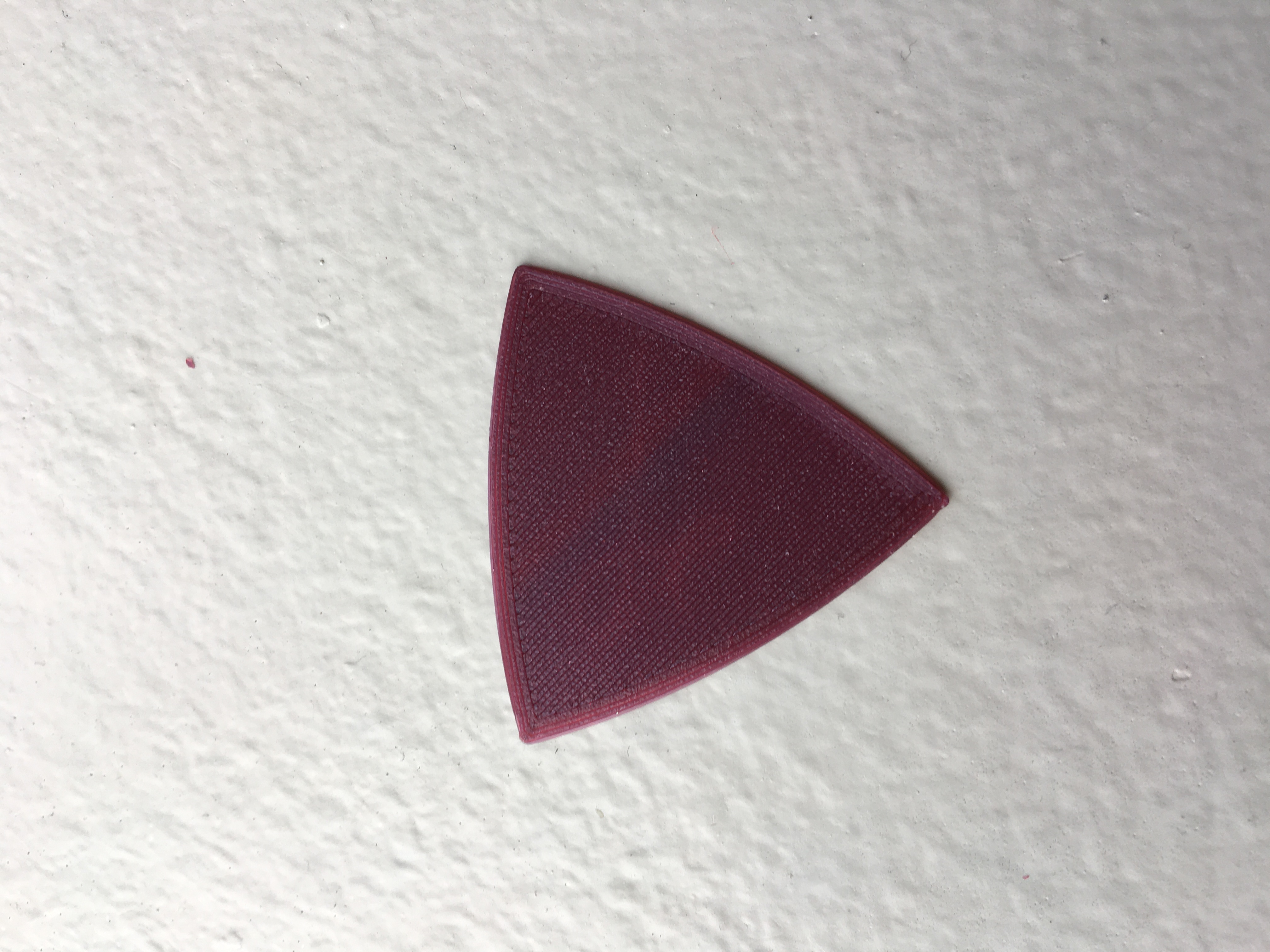Pointy Triangle Guitar Pick by Mr. Wayne | Download free STL model ...