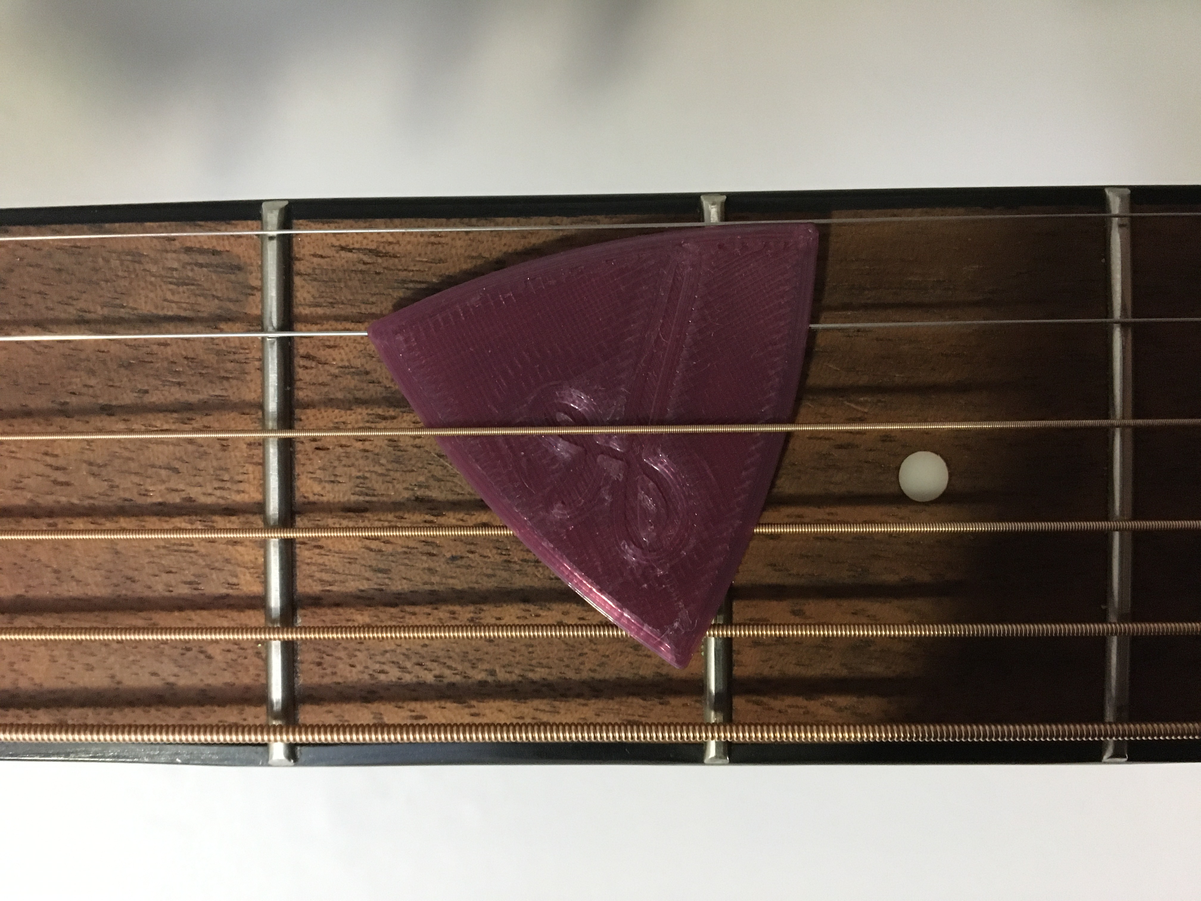 Pointy Triangle Guitar Pick by Mr. Wayne | Download free STL model ...
