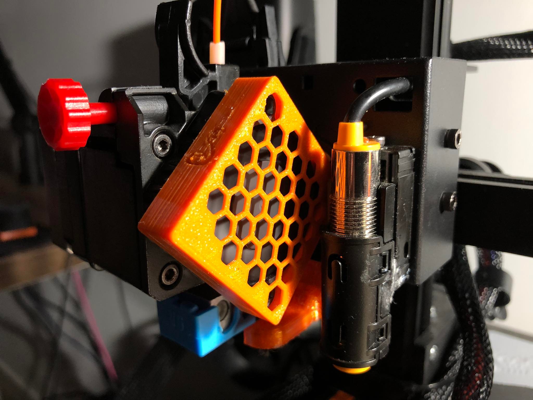Anycubic Kobra Honeycomb Fan Cover By Exdablju Download Free STL Anycubic Kobra Honeycomb Fan Cover By Exdablju Download Free STL