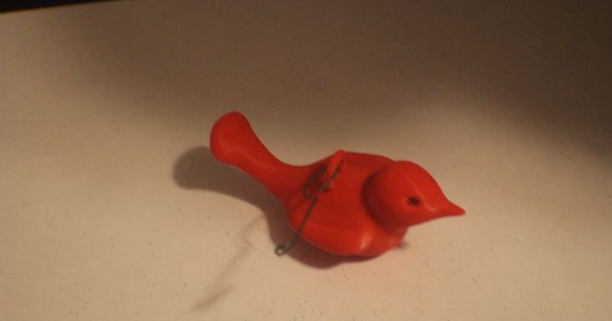 Red Bird Christmas Ornament by Ray Fox | Download free STL model ...