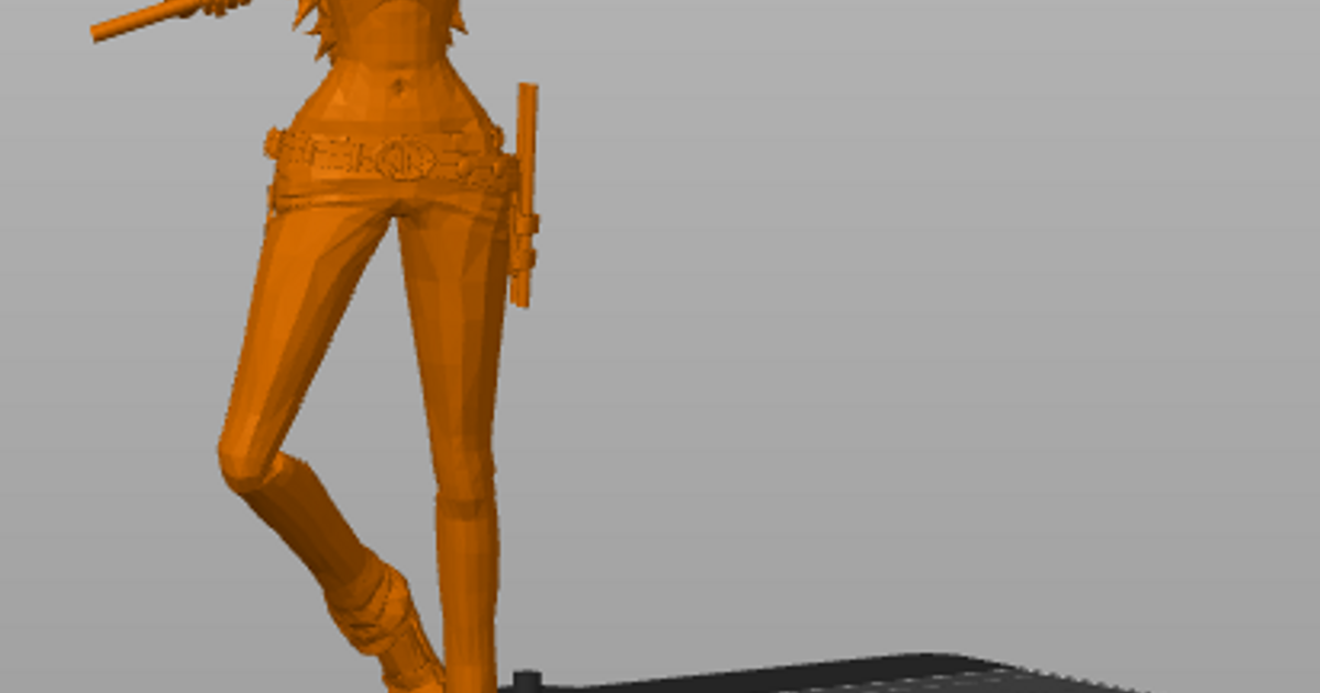 nami by pj(AnimeDwayneTheRockJohnson) | Download free STL model ...