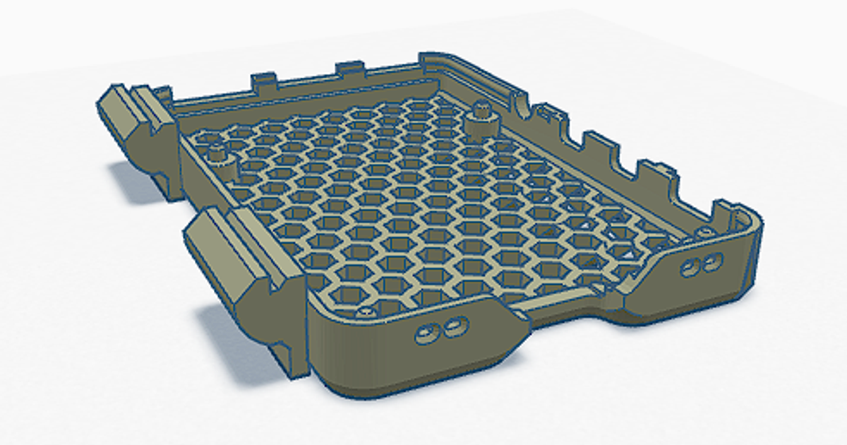 RPi4 Extrusion ClipOn Case by ZiggyR | Download free STL model ...