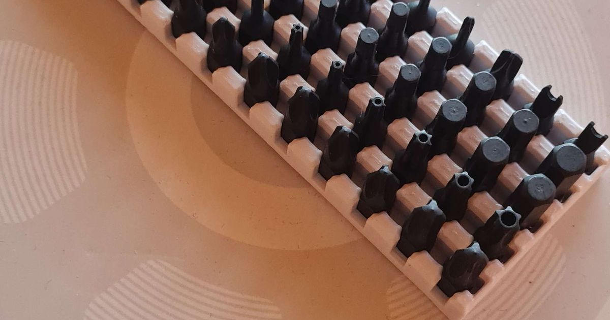 LTT Screwdriver Bit Holder Collection by Shix | Printables.com