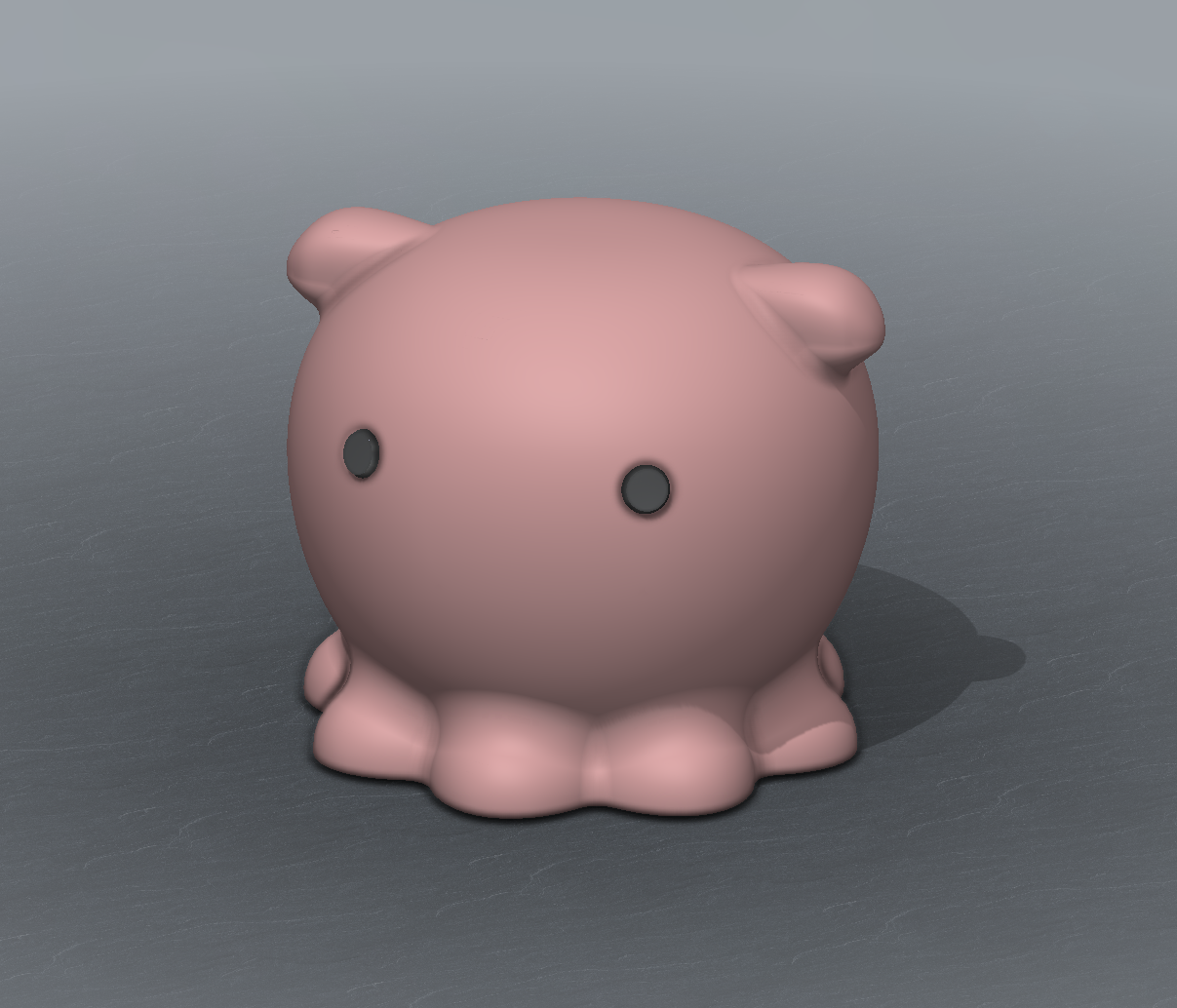 Flapjack Octopus LED Night Light by Robagon3D | Download free STL model ...