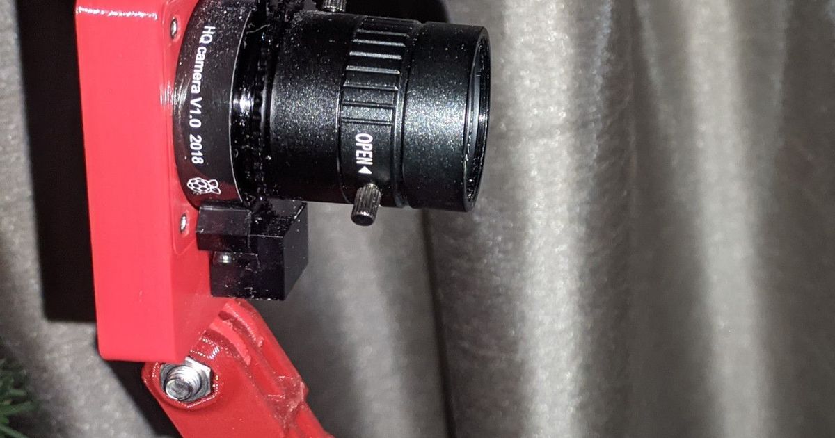 Raspberry Pi HQ Camera Mount for Modular Mounting System par blazin64 ...
