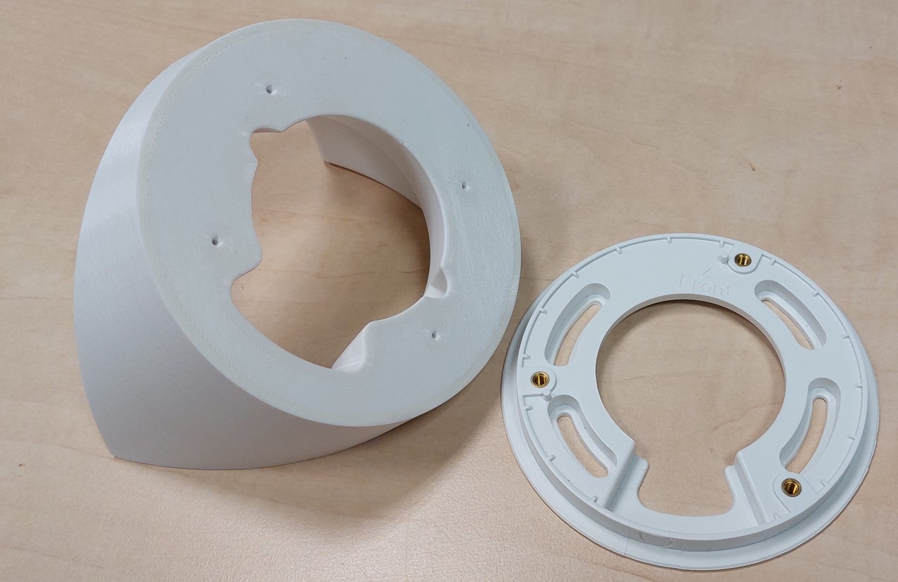 Hikvision - Corner Camera Holder by ToM Havel | Download free STL model ...