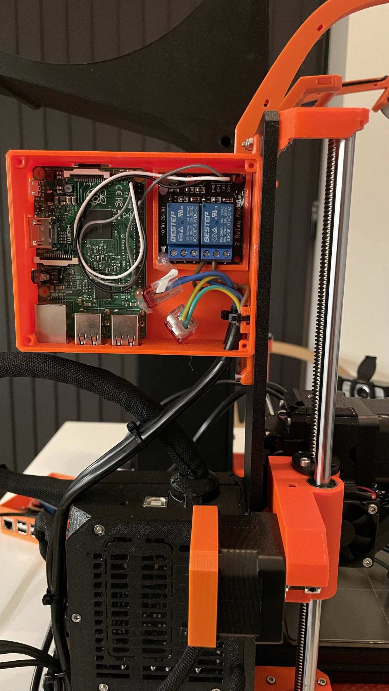 Raspberry Prusa Case i3mks+ by b4de4nd | Download free STL model ...