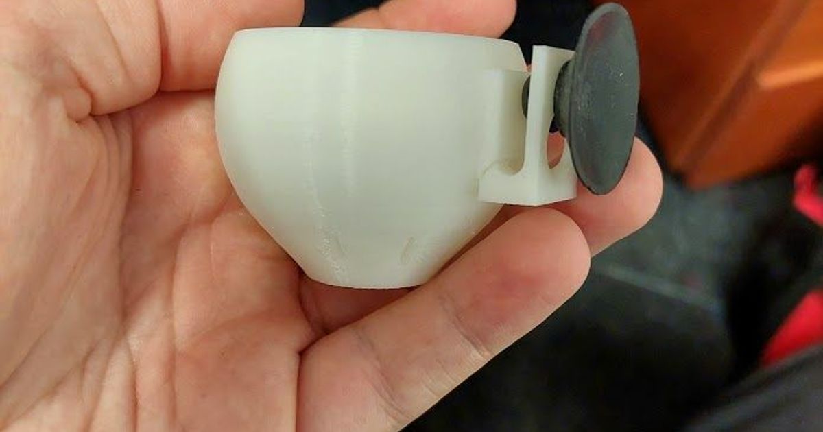 Aquarium "Flying" pot by TheStage | Download free STL model ...