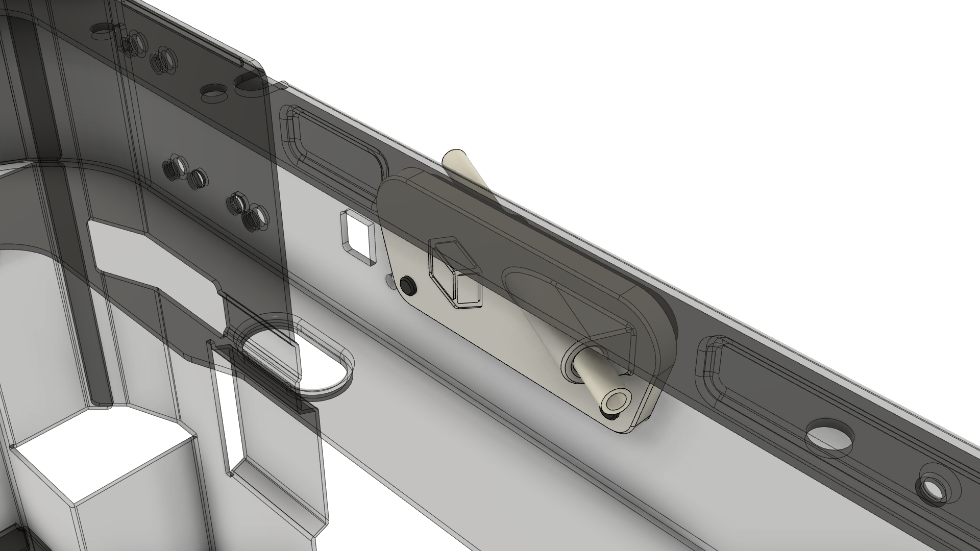 Bambu Lab P1P ptfe tube bracket by thrutheframe | Download free STL ... Bambu Lab P1P ptfe tube bracket by thrutheframe | Download free STL ...