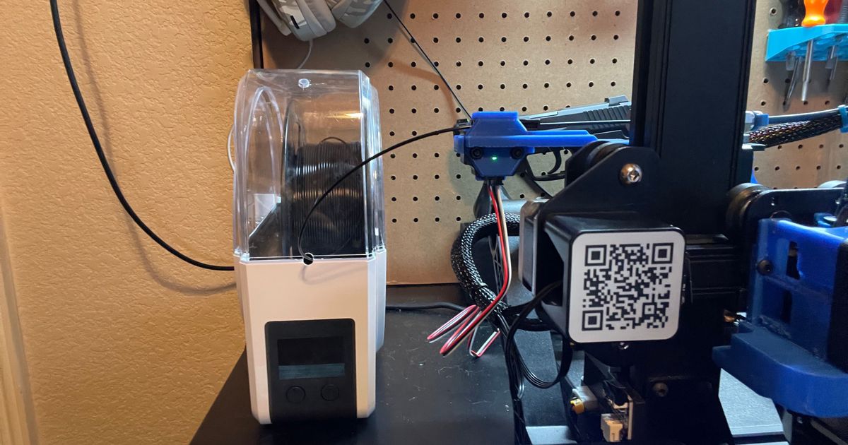 Ender 2 Pro EZOut V2 Filament Runout Sensor Mount por Matthew ...