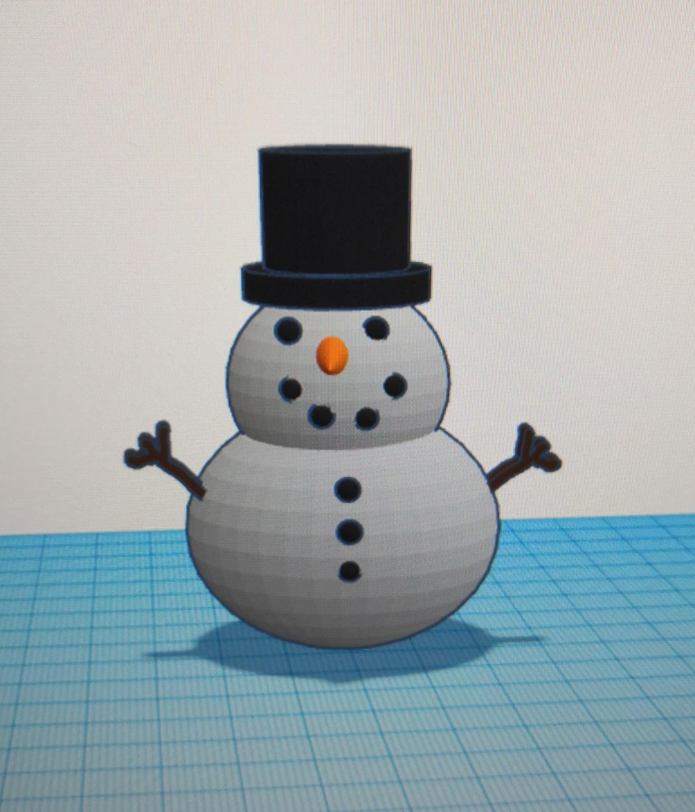 Christmas Snowman by desordenado | Download free STL model | Printables.com
