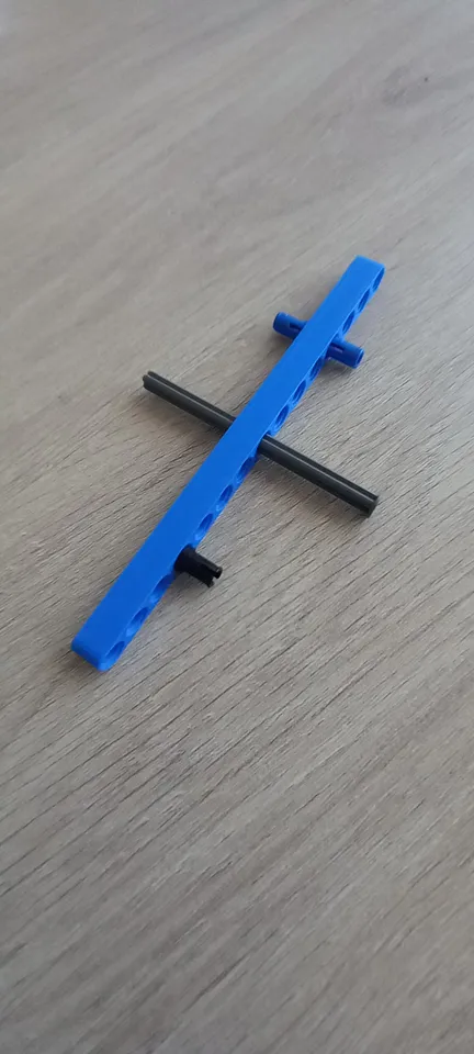15 stud lego technic beam (compatible) by Pekapeque | Download free STL ...