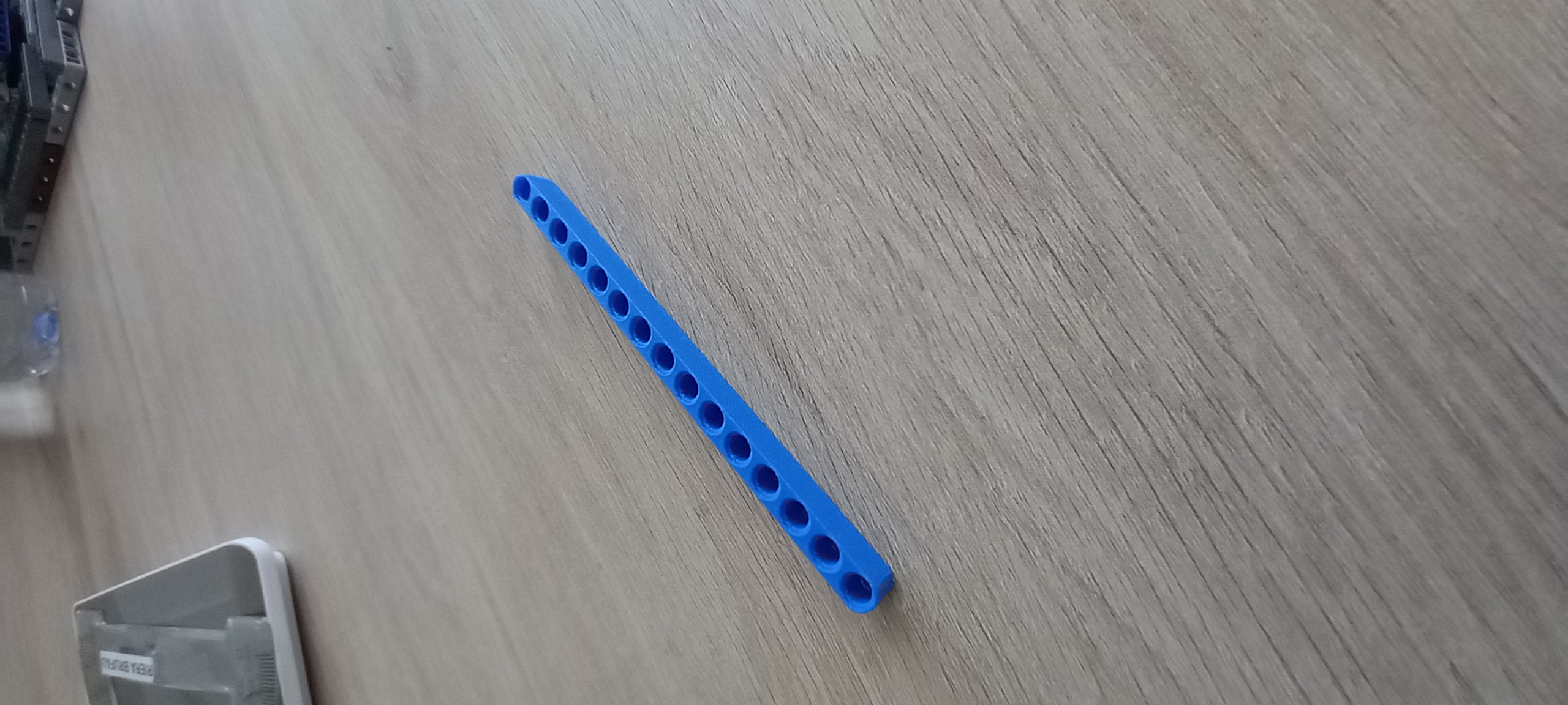 15 stud lego technic beam (compatible) by Pekapeque | Download free STL ...