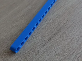 15 stud lego technic beam (compatible) by Pekapeque | Download free STL ...