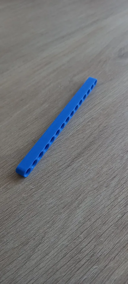 15 stud lego technic beam (compatible) by Pekapeque | Download free STL ...