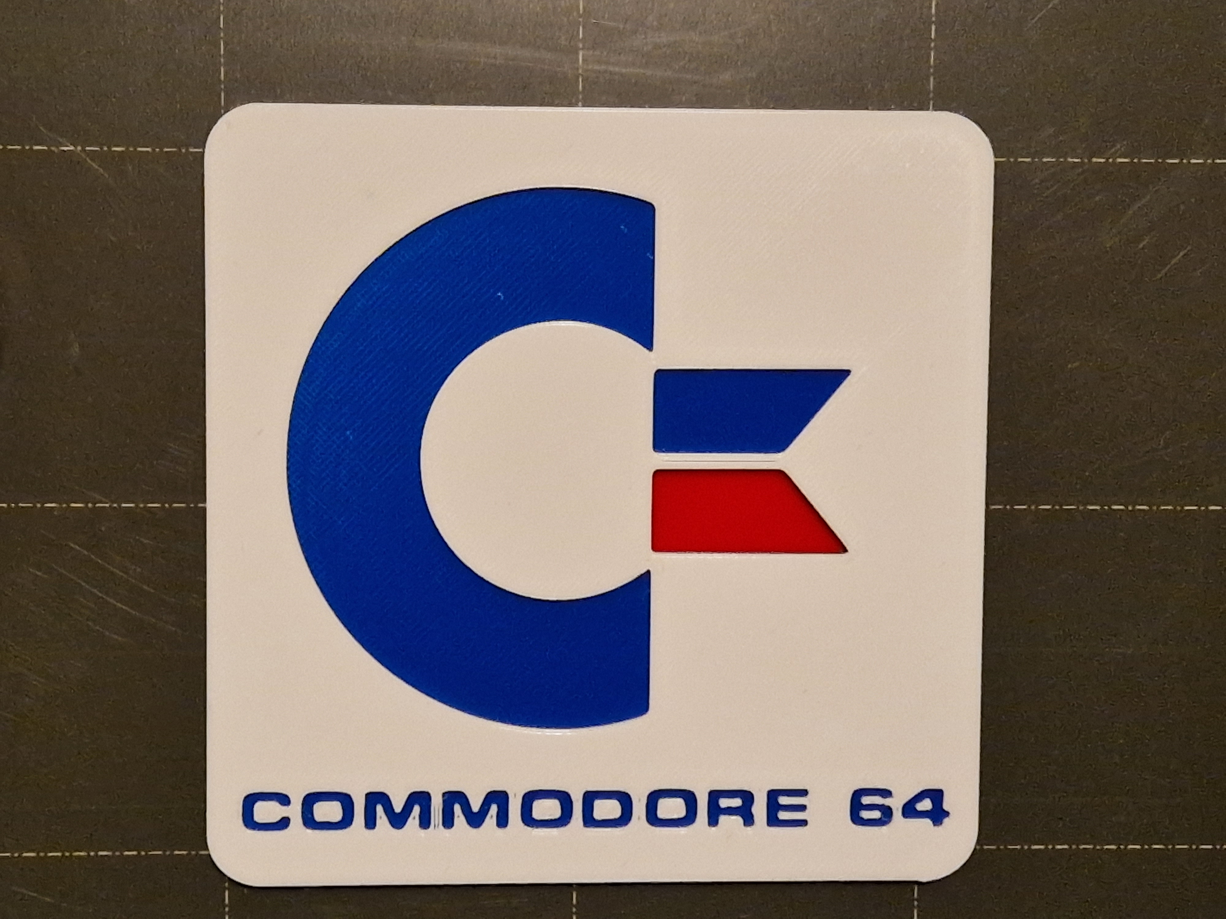 Commodore 64 coaster by PetriT | Download free STL model | Printables.com