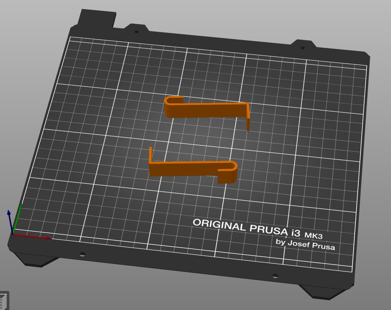 window hooks for curtain rail by dhiertz | Download free STL model ...