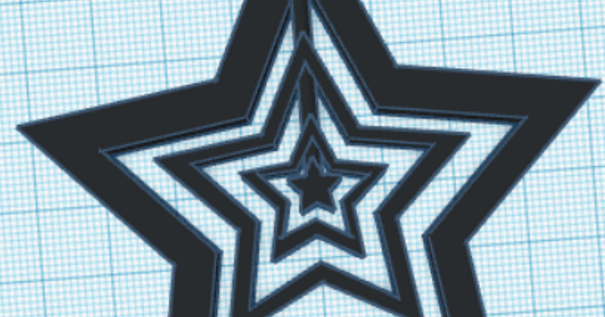 The Star Ornament by The Rooster | Download free STL model | Printables.com