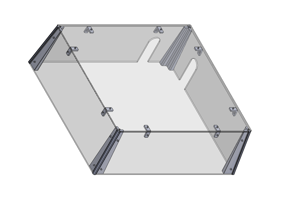TWO TREES SAPPHIRE PRO (SP-3) 3D Printer top enclosure / top cover par ...