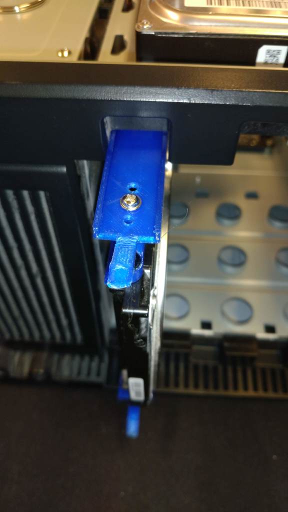3.5" to 5.25" Bay adapter for hard drives + slider by eried | Download ...