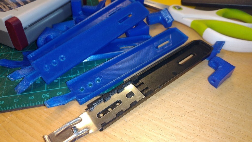 3.5" to 5.25" Bay adapter for hard drives + slider by eried | Download ...
