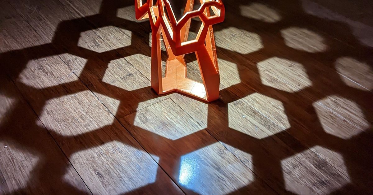 A Box With A Hexagonal Tiling Shadow By Prof Grimmer Download Free