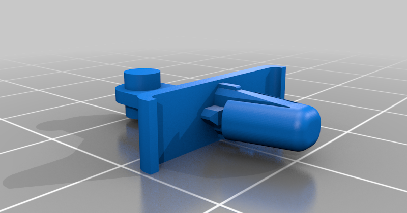 Shutter Clip / Blinds Clip by prider | Download free STL model ...