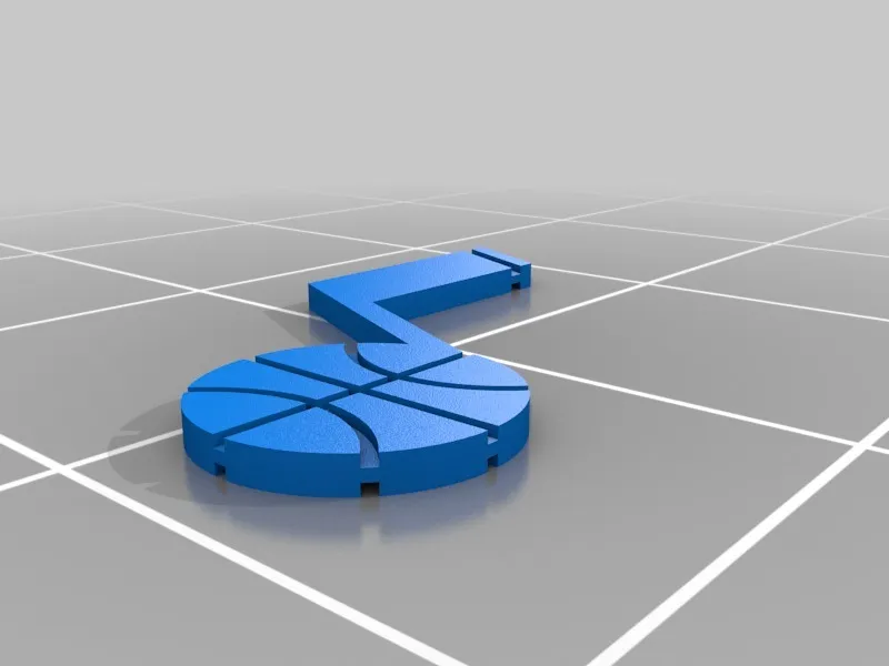 Utah Jazz Logo by prider | Download free STL model | Printables.com