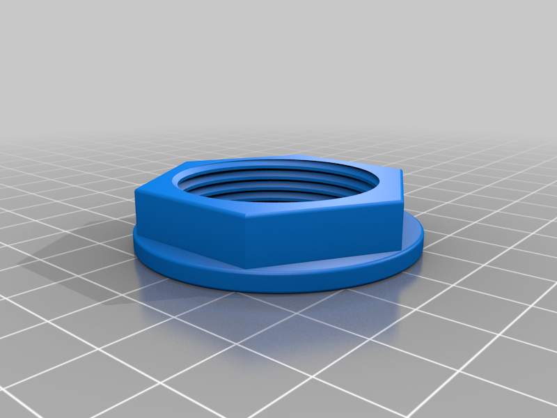 Jet Ski Drain Pipe and Nut by prider | Download free STL model ...