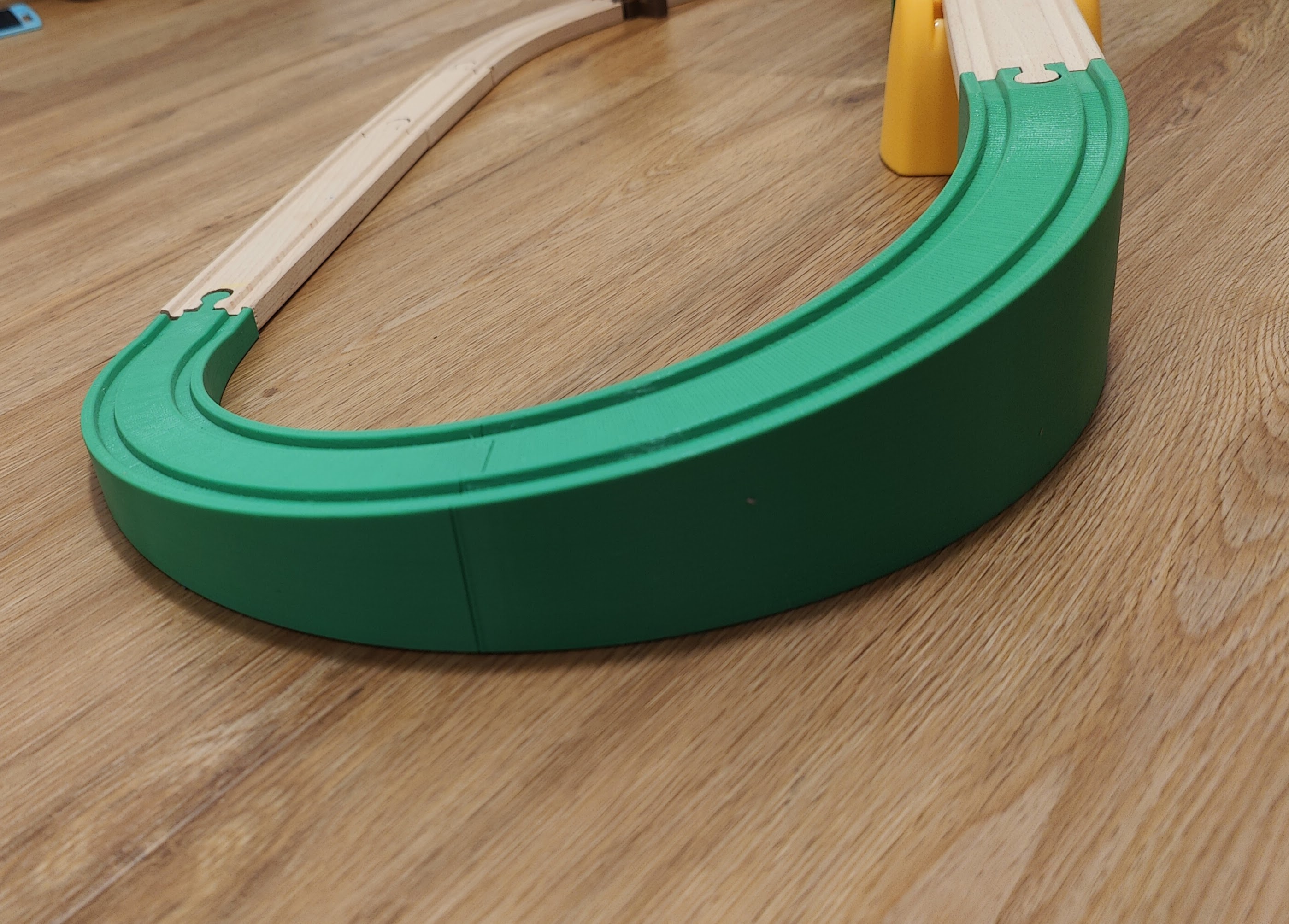 180° Brio Uphill Track by Johannes E | Download free STL model ...