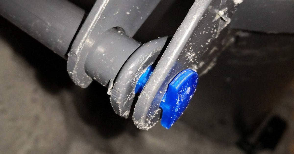 Recycling/Garbage Bin Hinge Pin by eried | Download free STL model ...