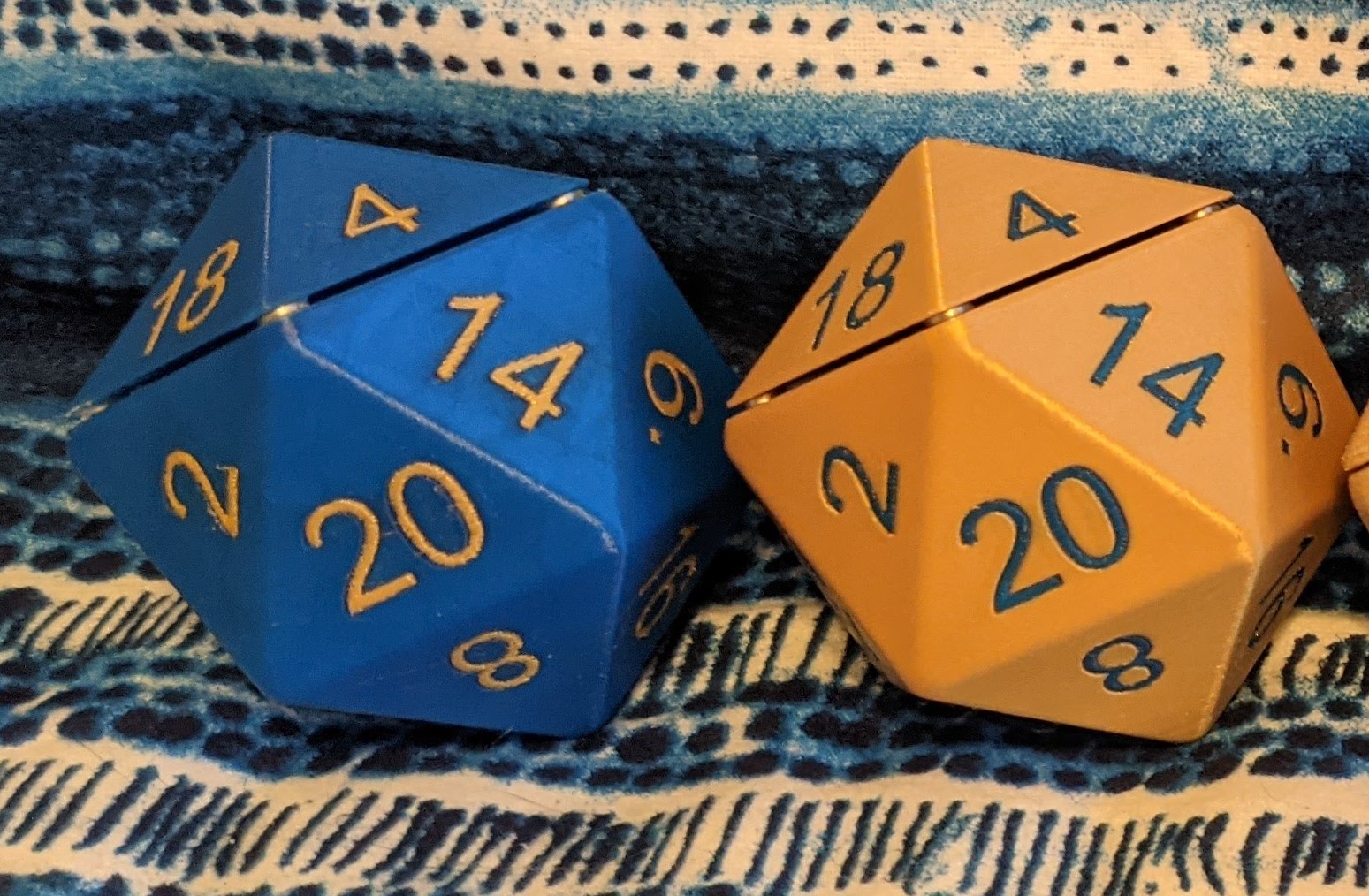 d20 Dice Box Multi-Material Capable by Adam | Download free STL model ...