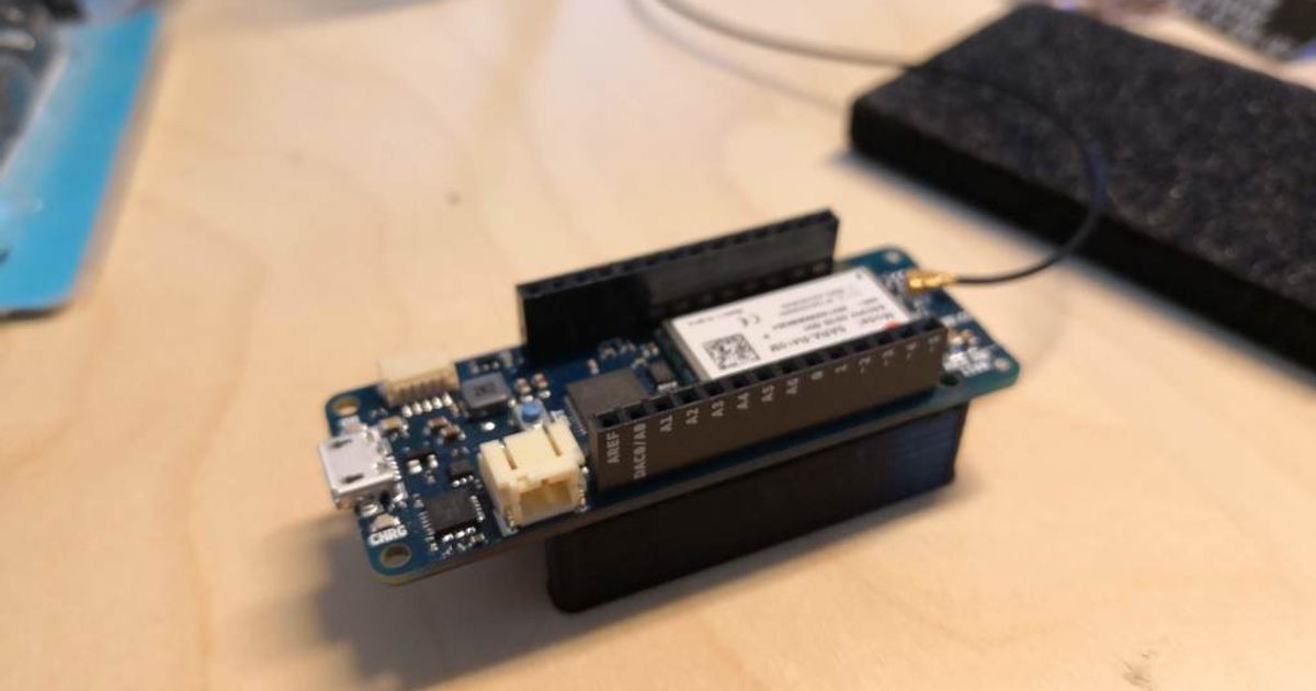 Arduino MKR series simple stand by eried | Download free STL model ...