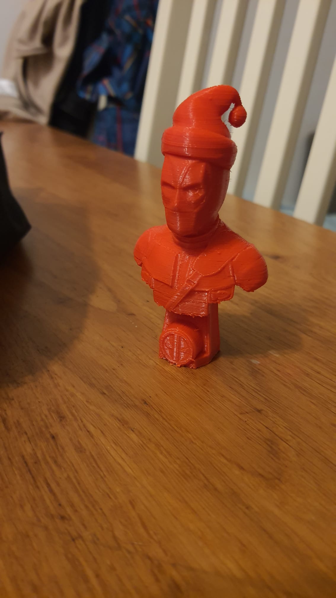 Deadpool As Santa Pool Bust By Alon Zil Download Free Stl Model