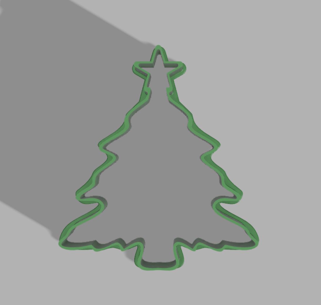 Cookie Cutter - Christmas Tree by Peter C | Download free STL model ...
