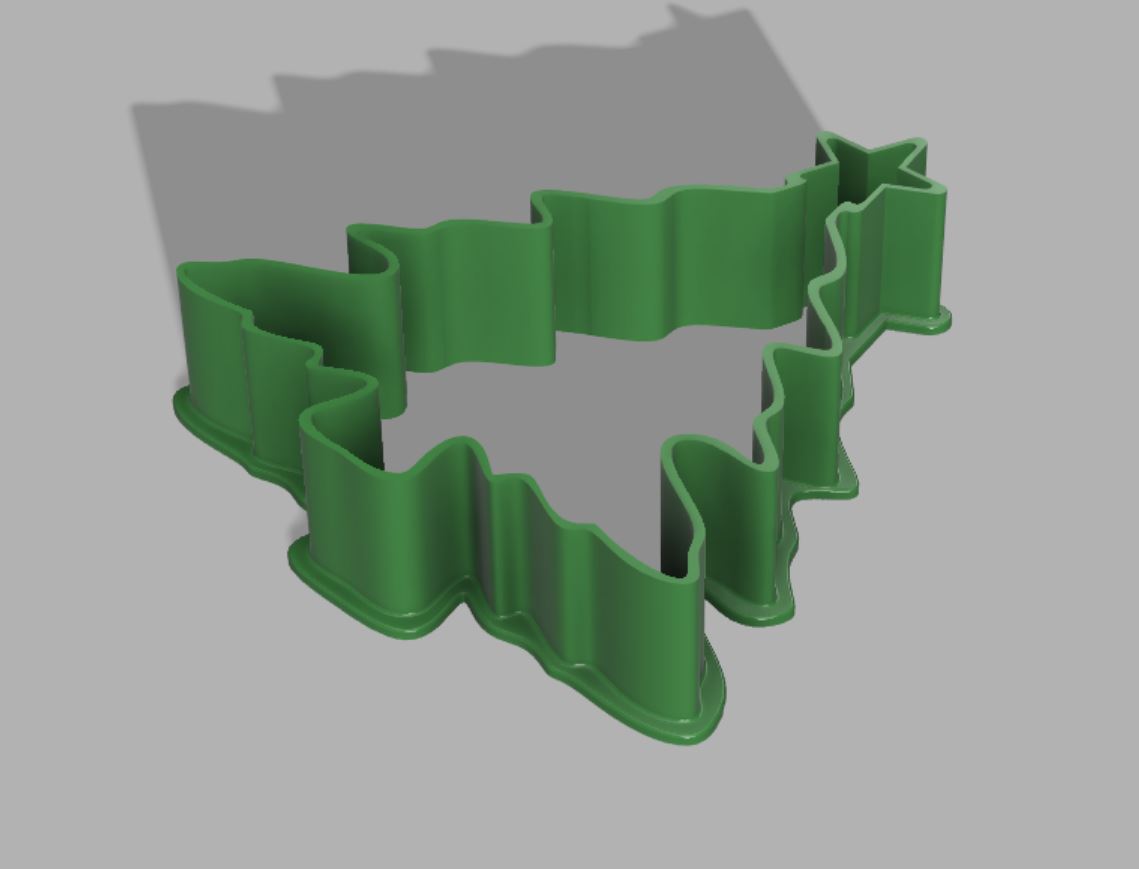 Cookie Cutter - Christmas Tree by Peter C | Download free STL model ...