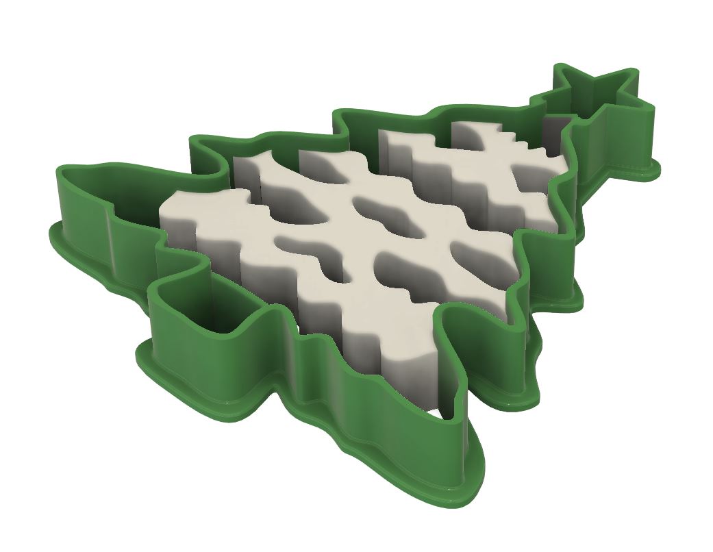 Cookie Cutter - Christmas Tree by Peter C | Download free STL model ...