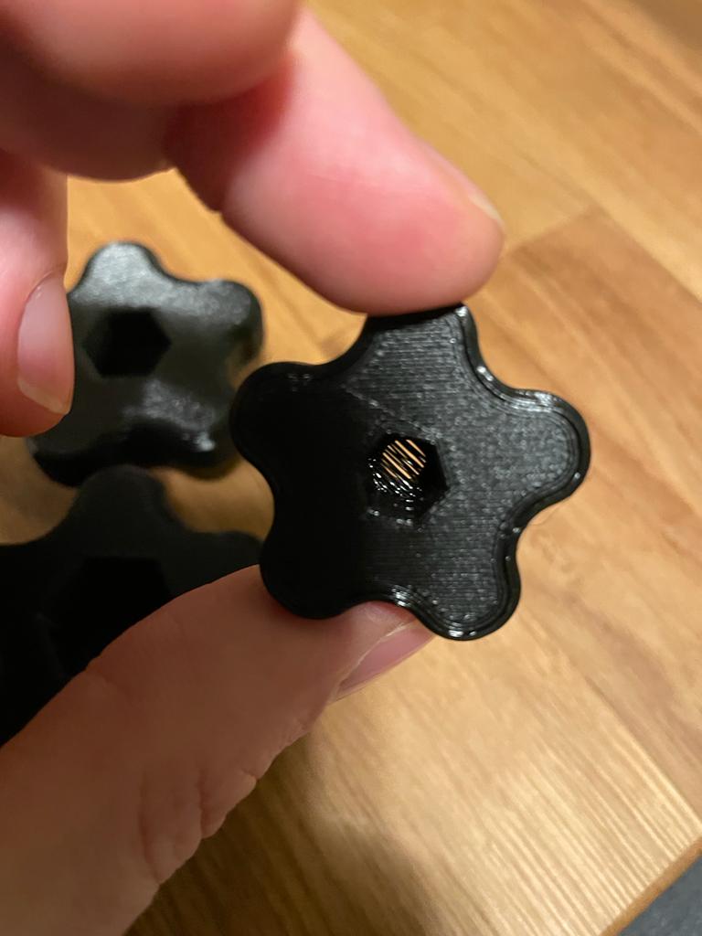 star grip / Sterngriff M3, M4, M5, M6, M8, M10 von genja | Kostenloses ...