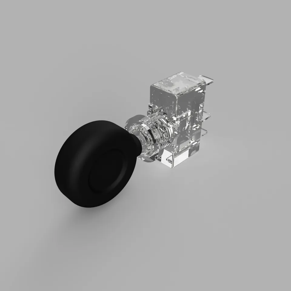 Gear Switch for Flight Simulation by mrusk | Download free STL model ...