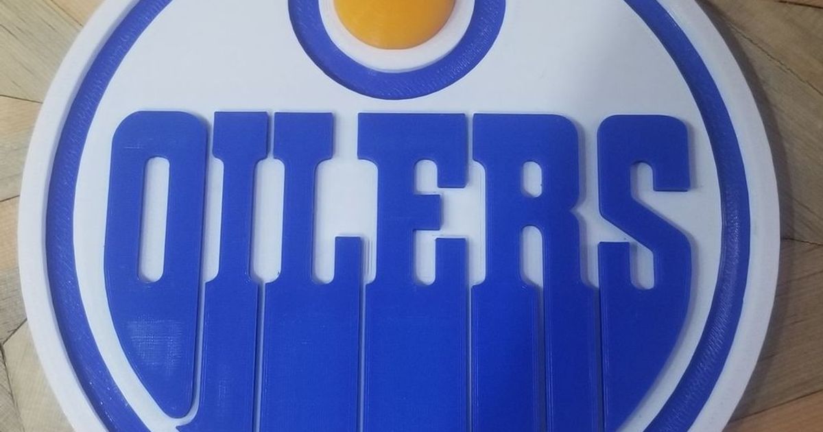 Oillers logo color by Mike Morin | Download free STL model | Printables.com