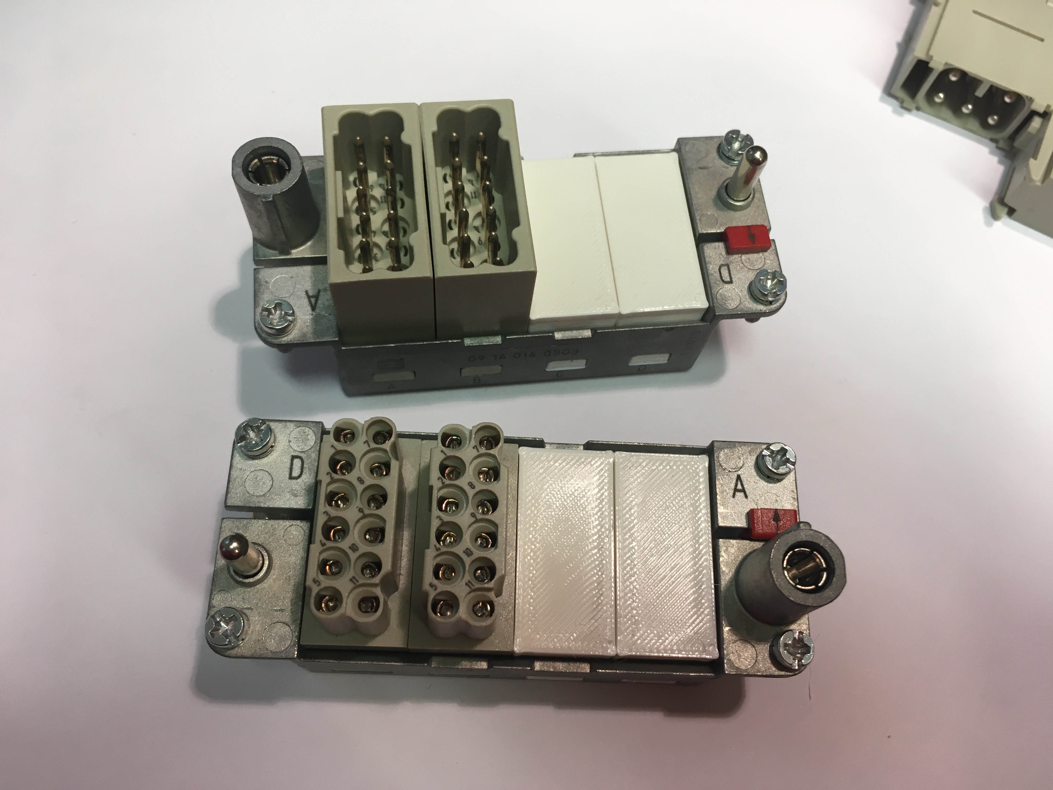 Dummy module for Harting Han-modular connector by SHR3D.eu | Download ...