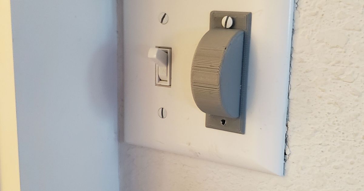 light switch cover by Cayden pierce | Download free STL model ...