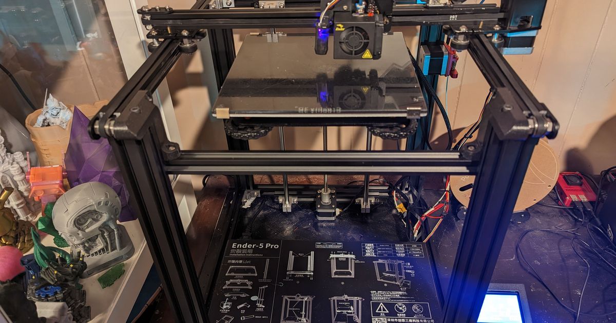 Ender 5 X Axis Crossbar Relocator By Fadedhero636 Download Free Stl