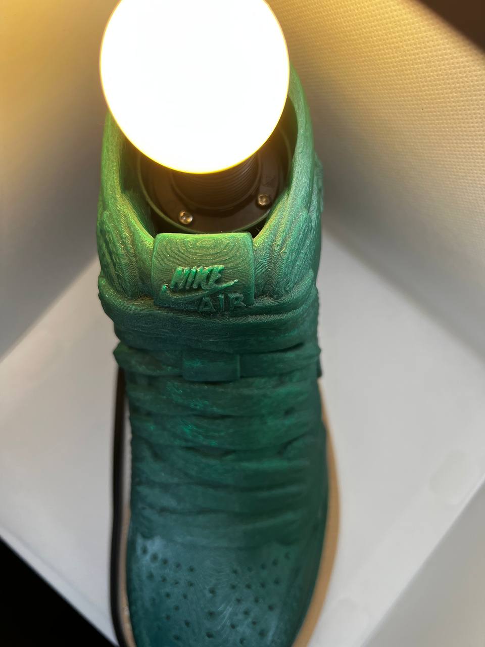NIKE AIR JORDAN 1 SHOES Sculpture LED Lamp (Italian Descripion) by ...