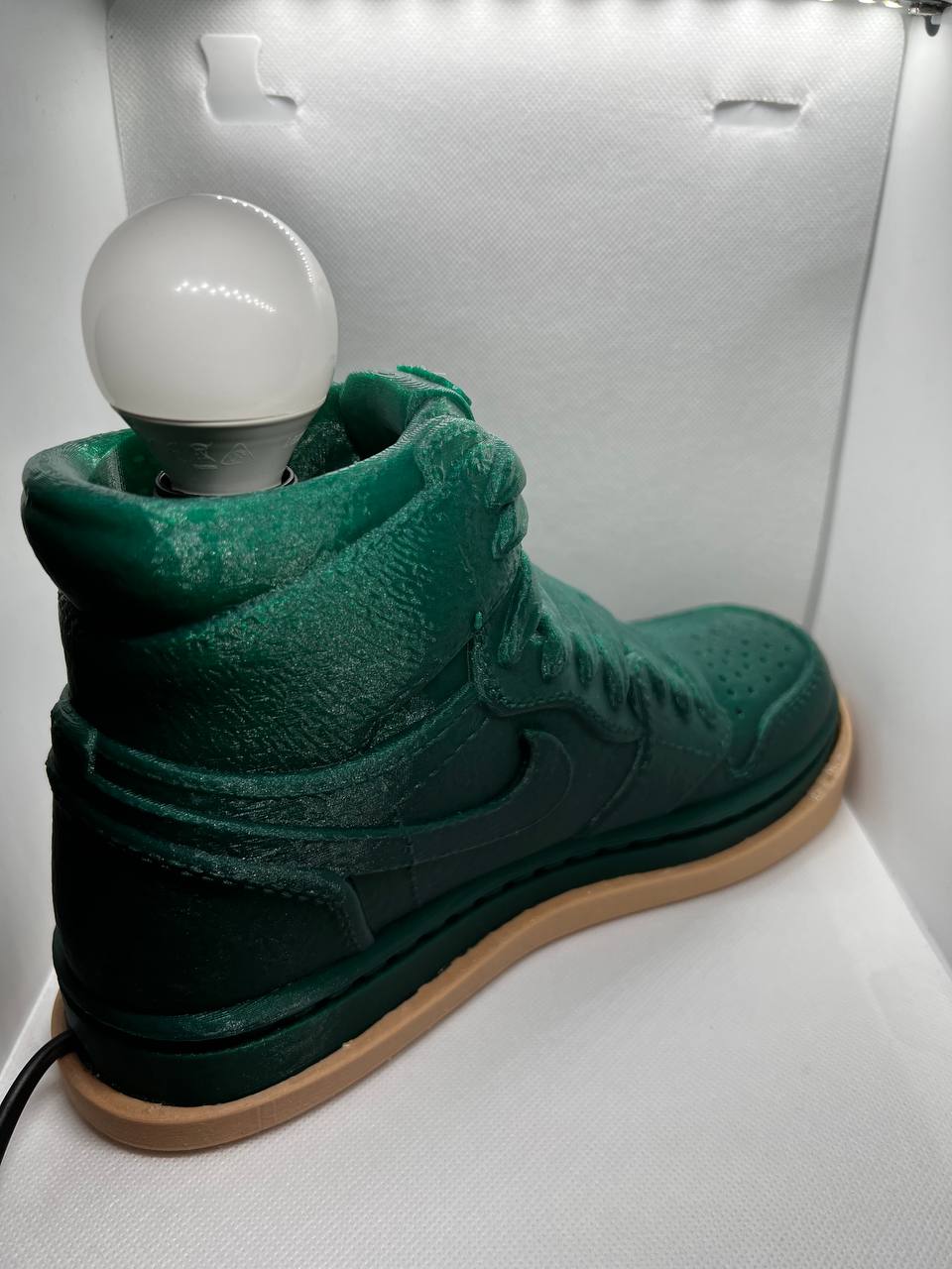 NIKE AIR JORDAN 1 SHOES Sculpture LED Lamp (Italian Descripion) by ...