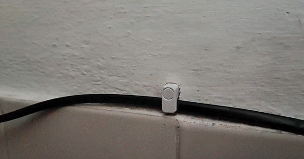 Angular rotating cable clip by Murales | Download free STL model ...