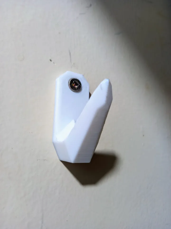 Faceted Modern Hook by 3DPRINTERDUDE | Download free STL model ...