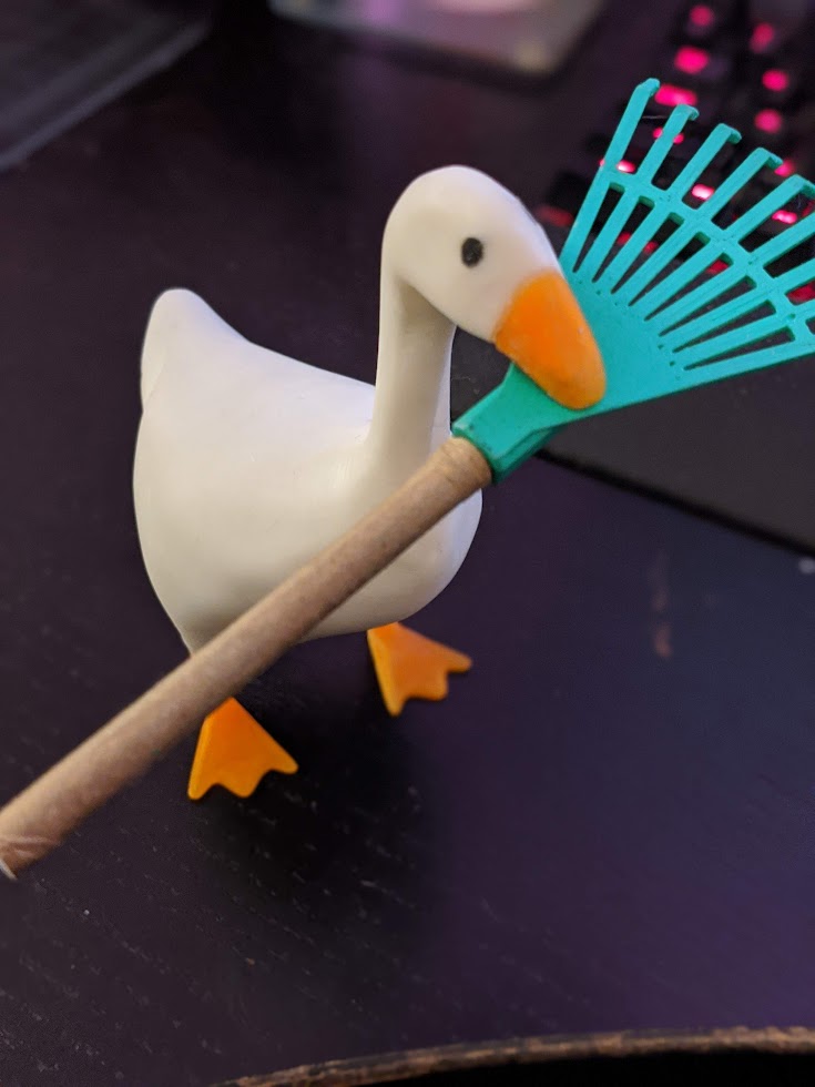 Weighty Goose from Untitled Goose Game by RedTurtle | Download free STL ...