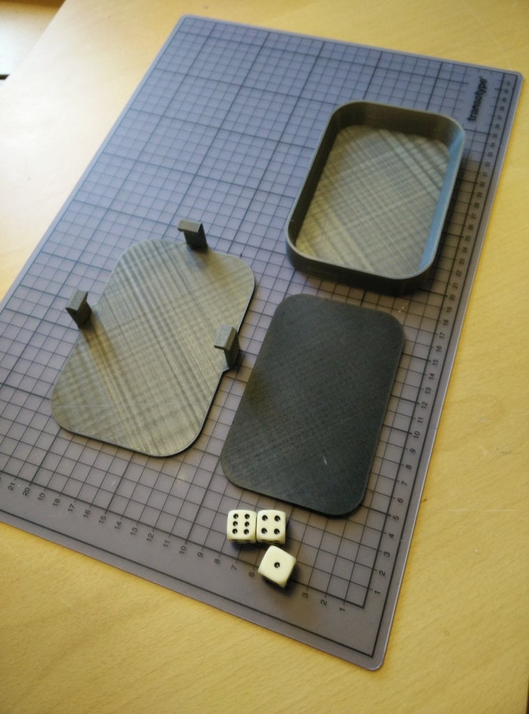 Dice tray by Noloxs | Download free STL model | Printables.com
